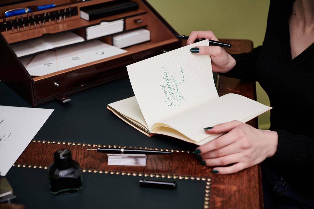 Workshop at Pineider: the pleasure of a beautiful writing - Pineider ...