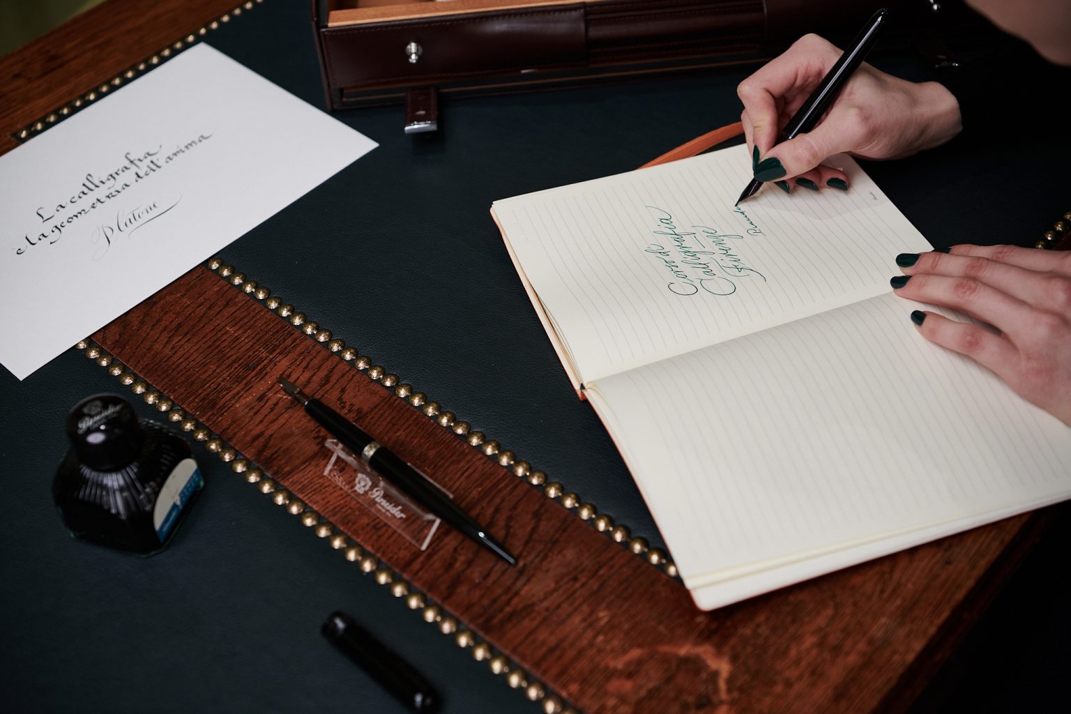 The art of fountain pen writing | Pineider